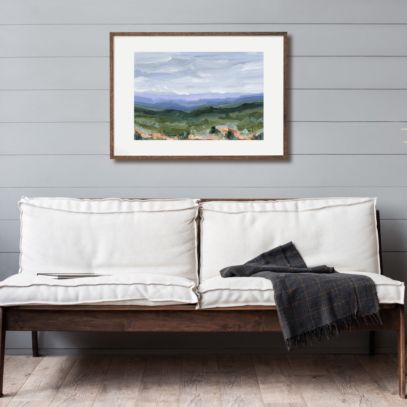 Blue Ridge Mountains Wall Art - "Blue Ridge" Art Print – Katie Garrison Art