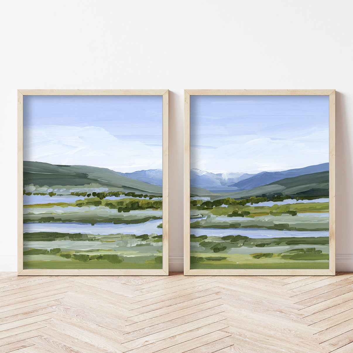 "Colorado Summer" Diptych Art Print || Set of 2 – Katie Garrison Art