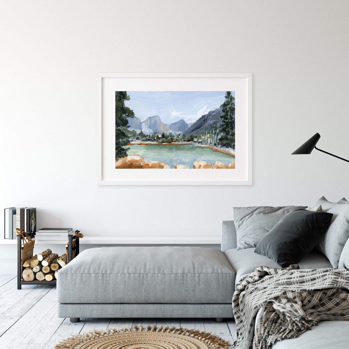Grand Teton National Park Art - "Delta Lake" Art Print – Katie Garrison Art
