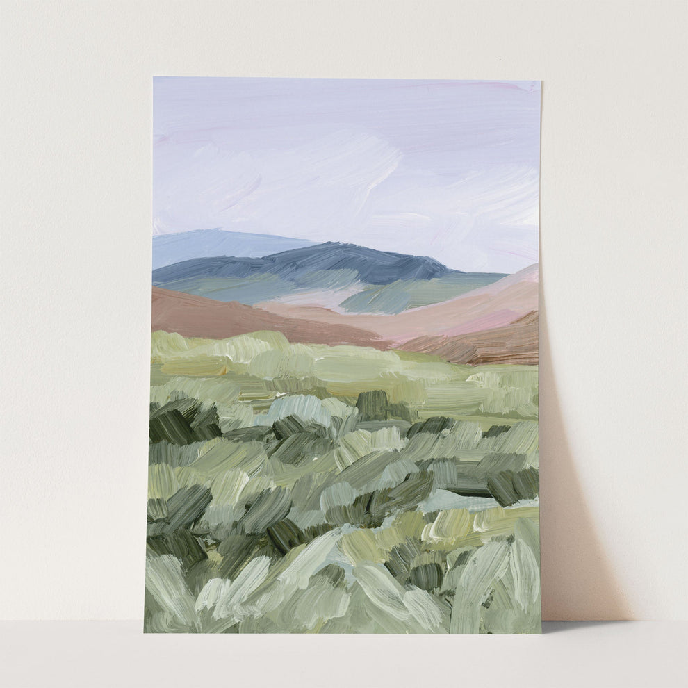 Yellowstone National Park Art - "Driving to the Spring" Art Print ...