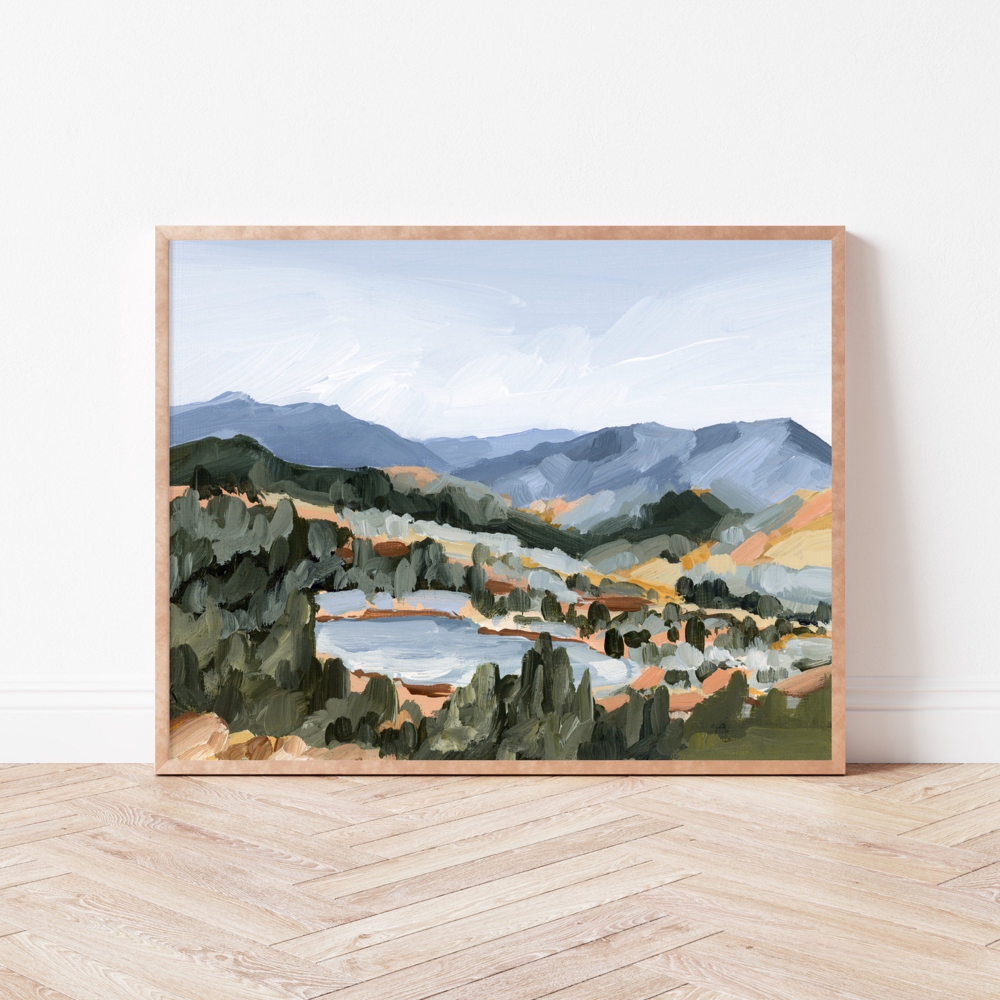 Utah Mountain Wall Art - 