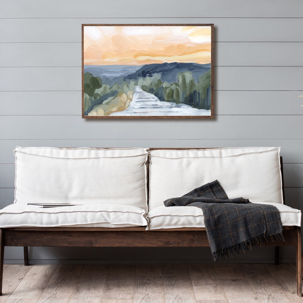 Manitou Springs Abstract Art - "Manitou Incline" Art Print – Katie ...