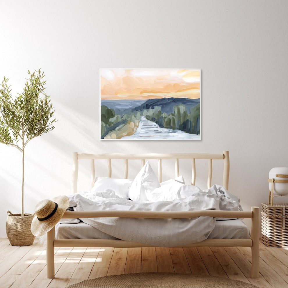 Manitou Springs Abstract Art - "Manitou Incline" Art Print – Katie ...