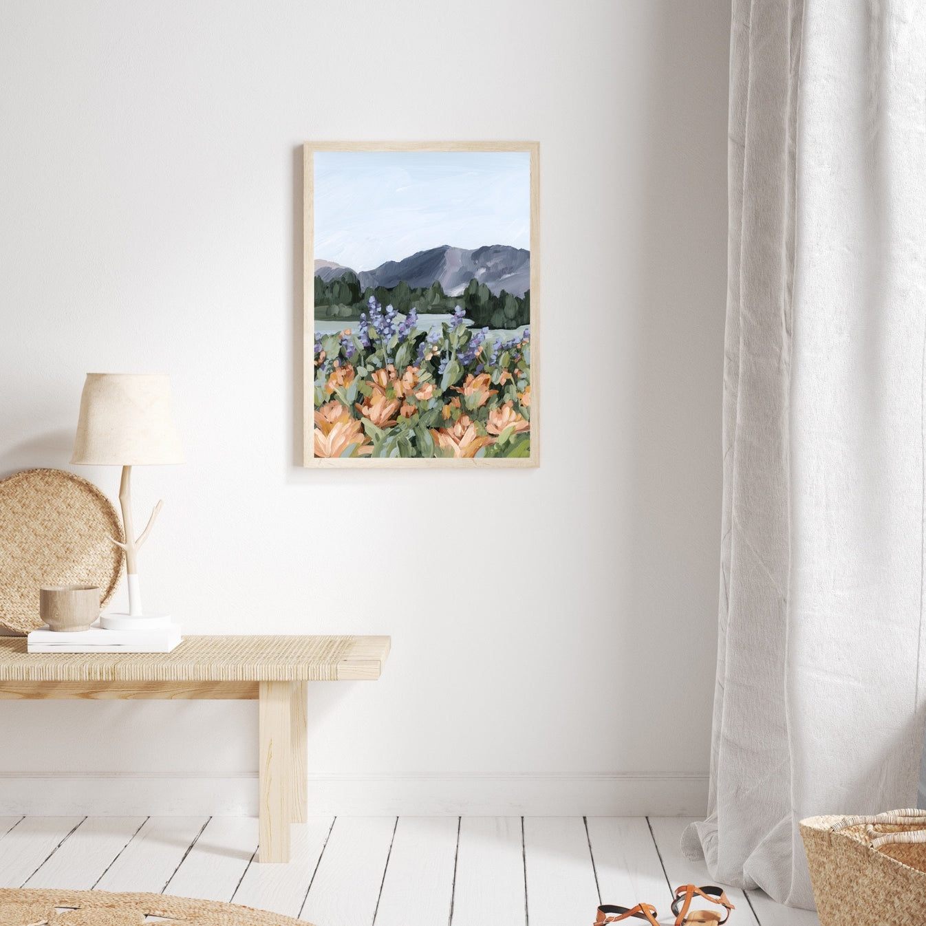 Utah Wall Art - "Rocky Mountain Summer" Art Print – Katie Garrison Art
