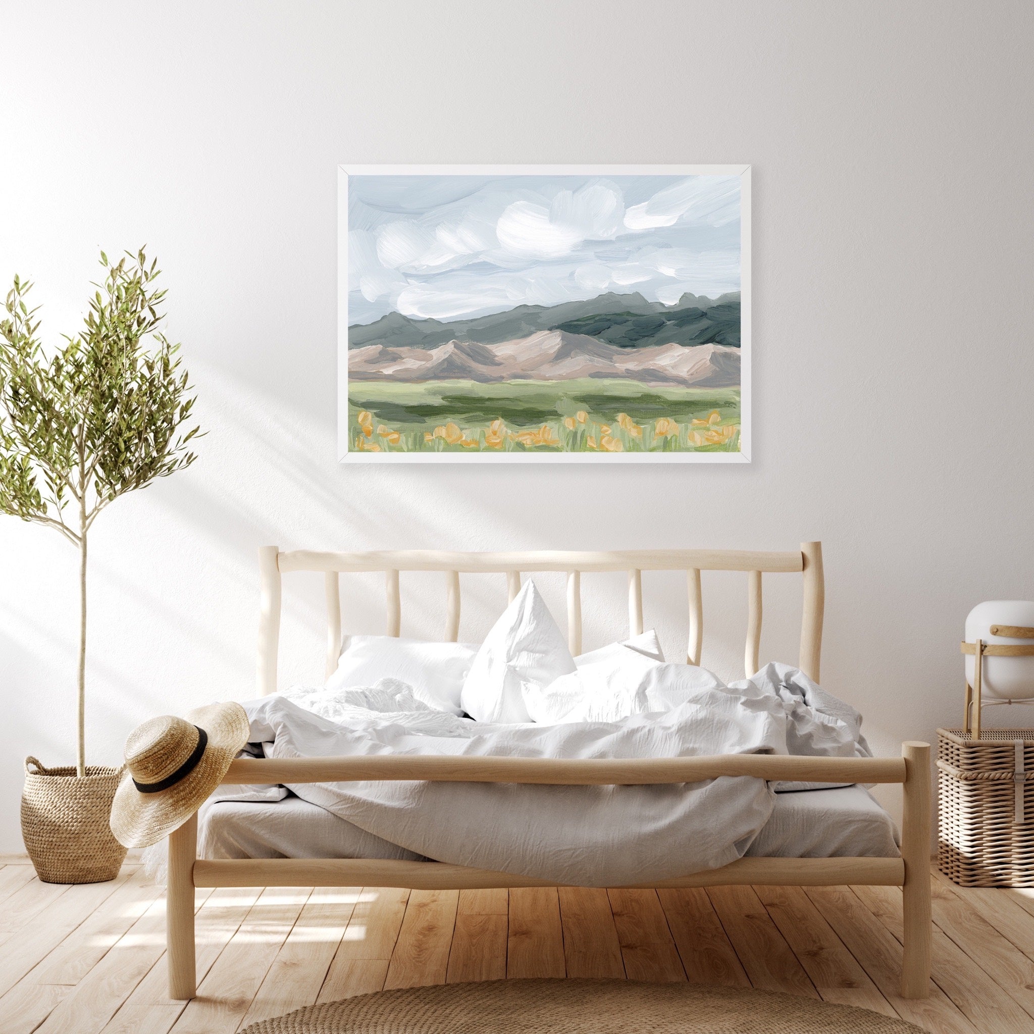 Great Sand Dunes National Park Art - "Sand Dunes in Summer" Art Print ...