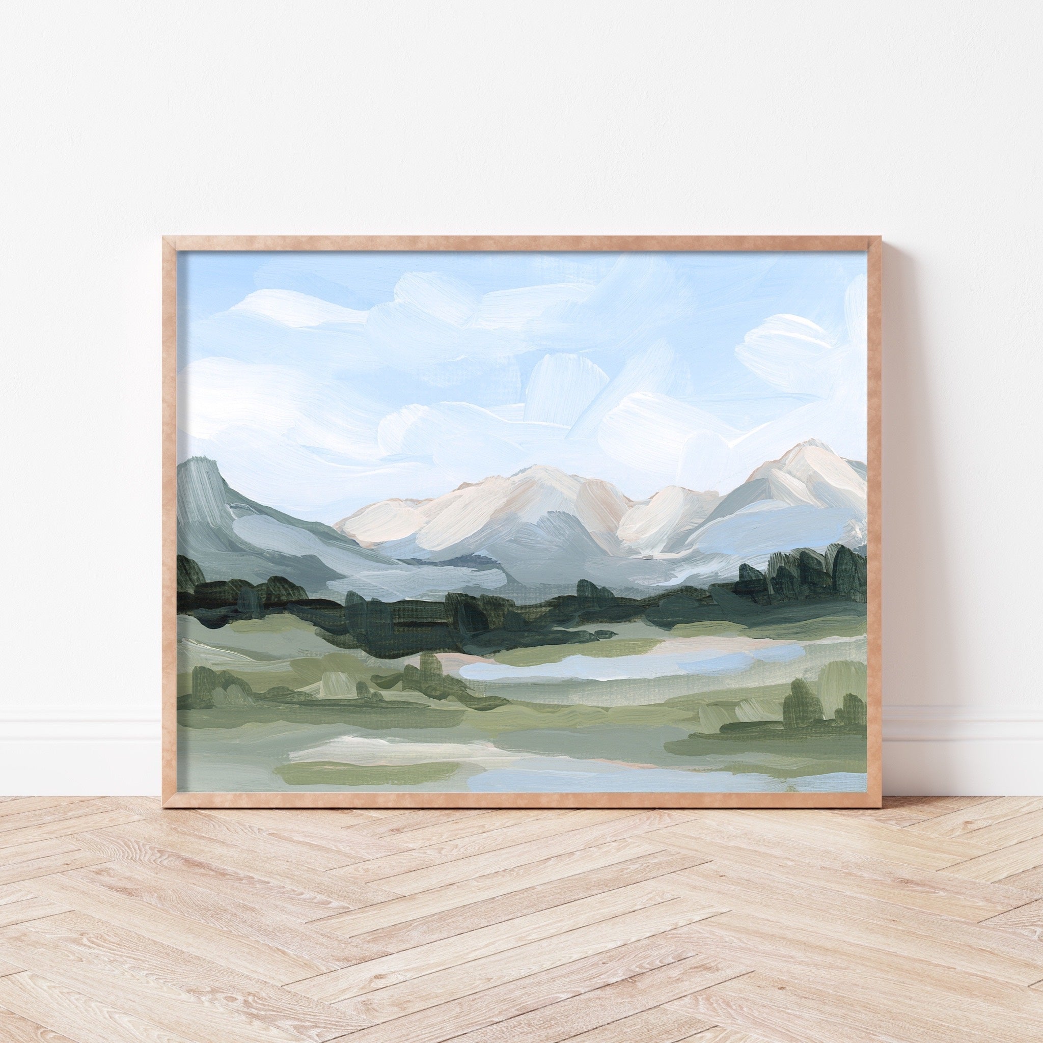 Colorado Mountain Artwork - "Silverton" Art Print – Katie Garrison Art