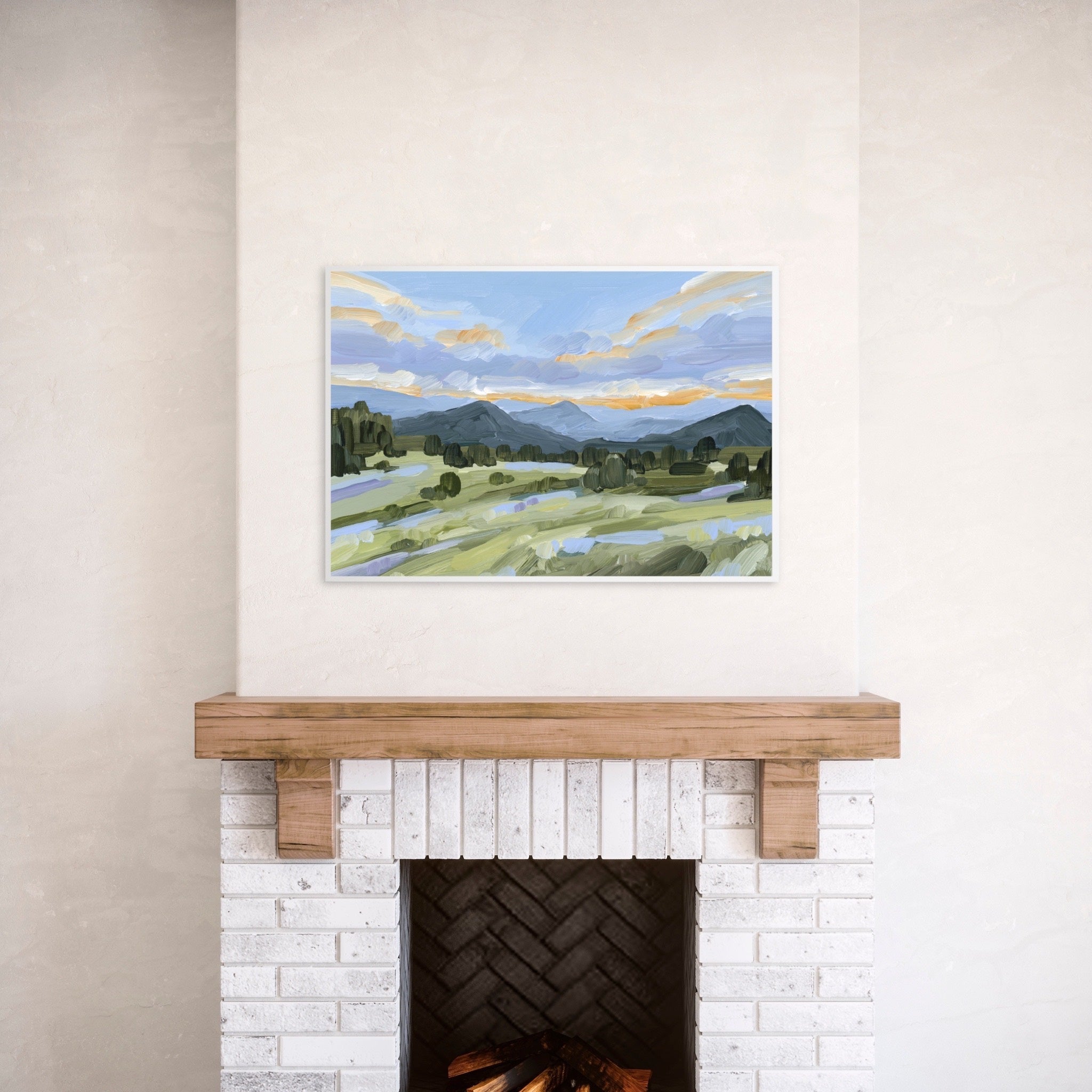 Steamboat Springs Colorado Wall Decor - "Steamboat Summer" Art Print ...