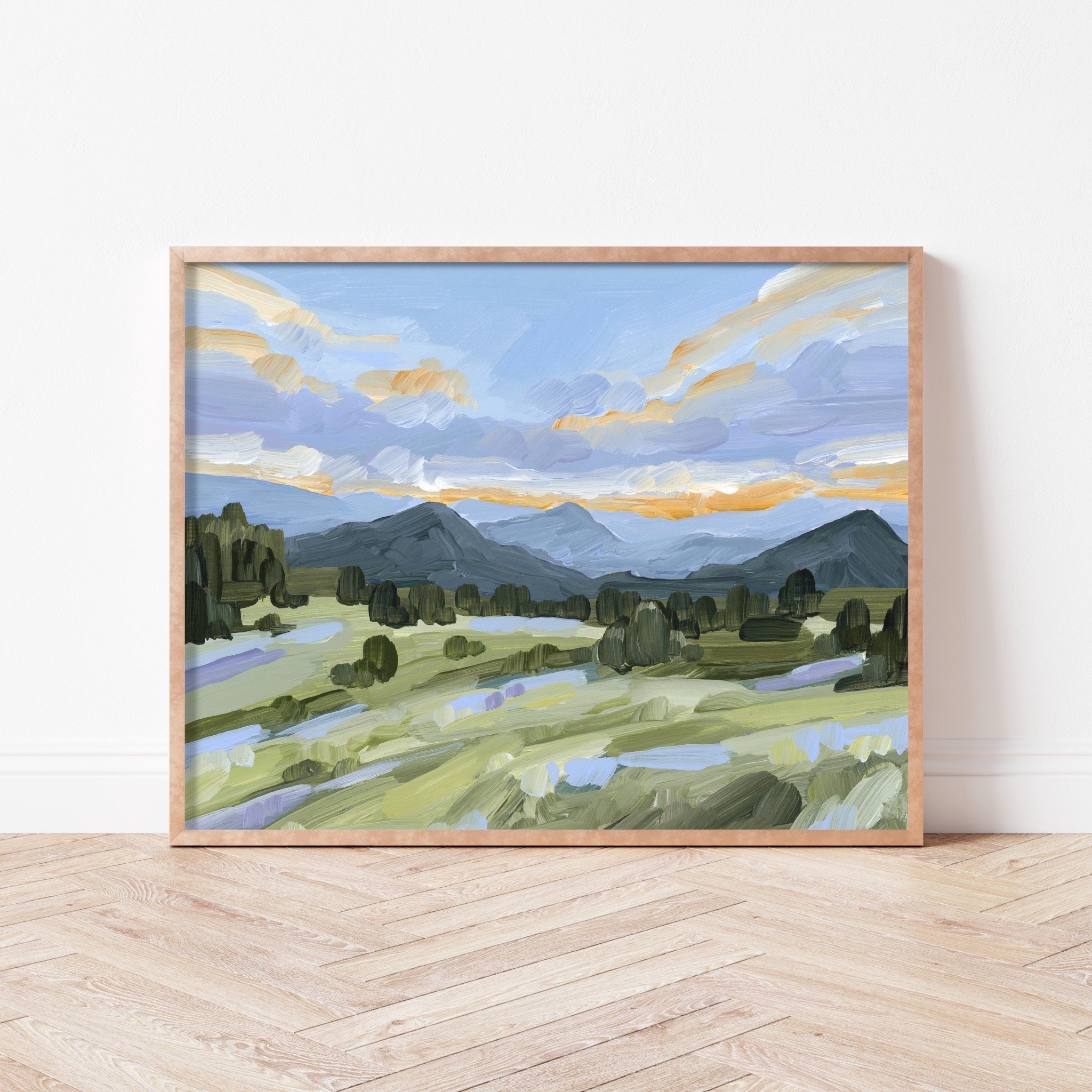 Steamboat Springs Colorado Wall Decor - "Steamboat Summer" Art Print ...