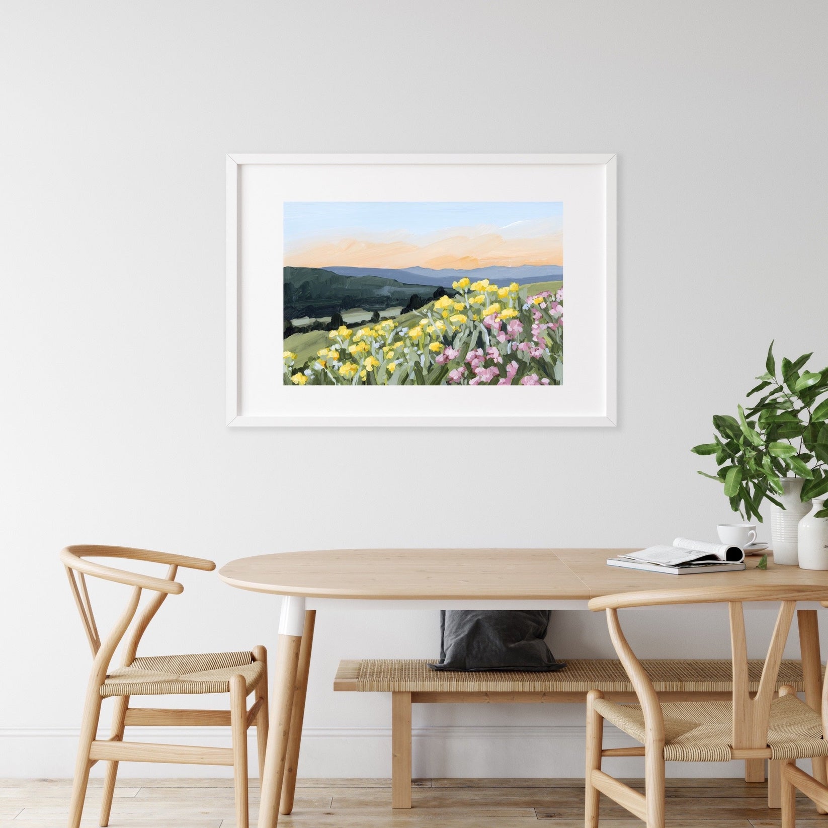 Utah Wall Art - "Wasatch Wildflowers" Art Print – Katie Garrison Art